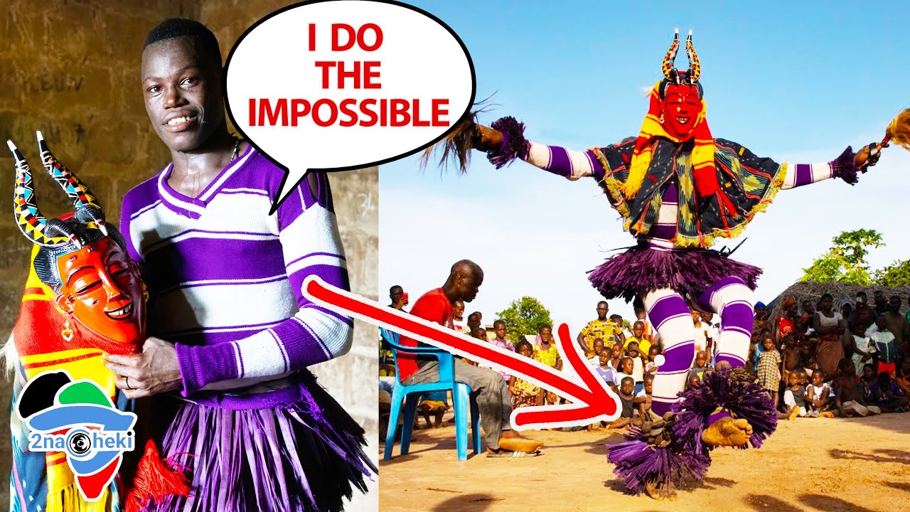 Zaouli Dancers Africans Behind the World's Most Impossible Dance Style ...