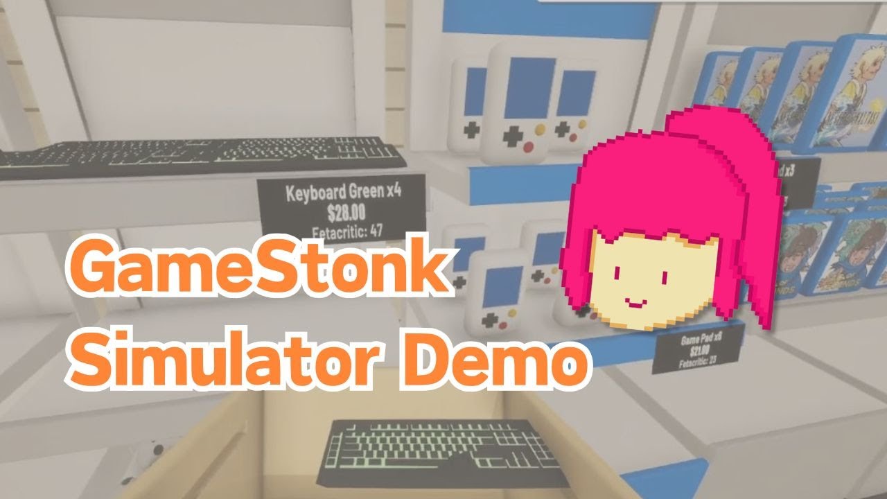 【Steam 試玩】GameStonk Simulator Demo：集抽卡與提升防賊意識的模擬經營遊戲 #宓(ㄇ一、 / mei ...
