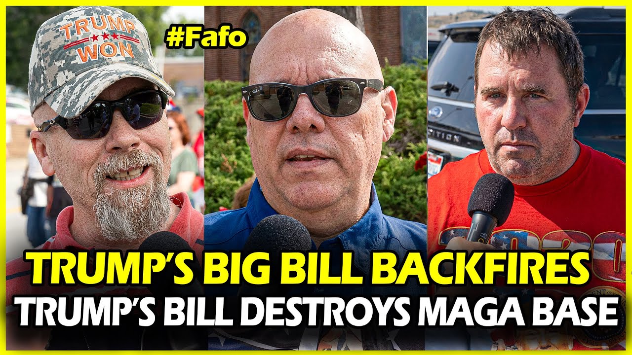 MAGA Voters REGRET — Trump’s Big Bill Becomes Their Death Sentence ...
