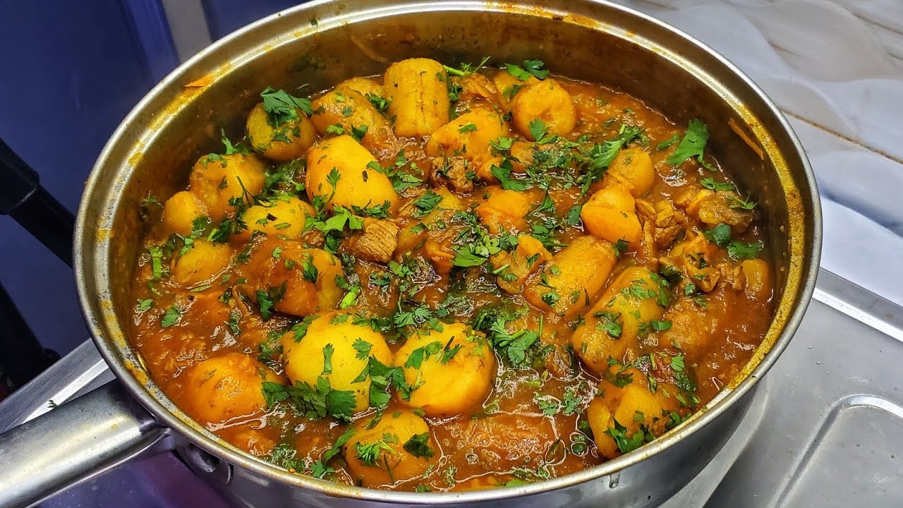 Matoke recipe || How to cook matoke || Matoke and beef stew recipe ...