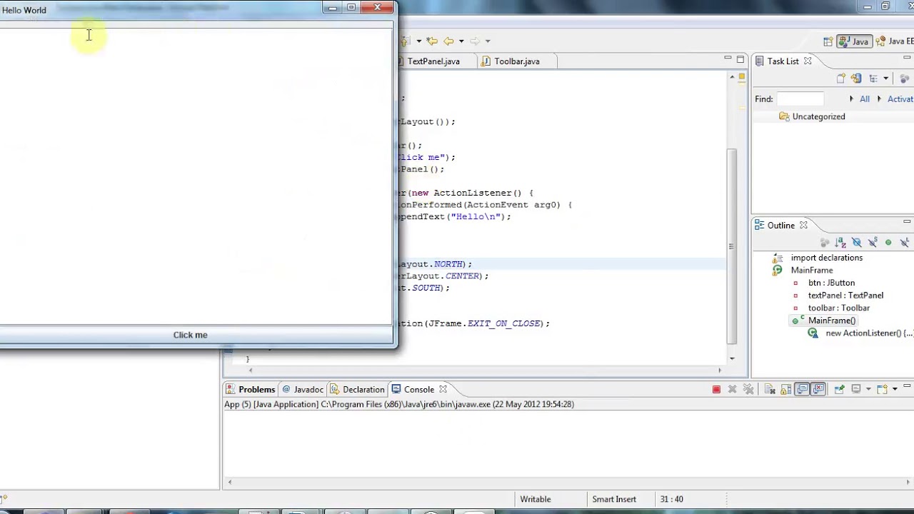 06 Simple Toolbars - YouTube