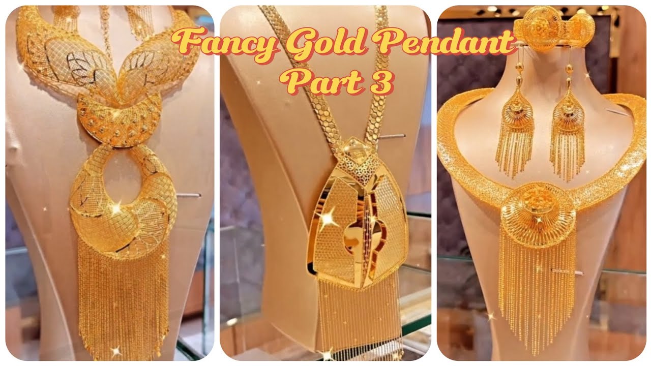🔥 Latest Gold Pendant & Locket Designs 2024 | Stunning Gold Jewelry ...