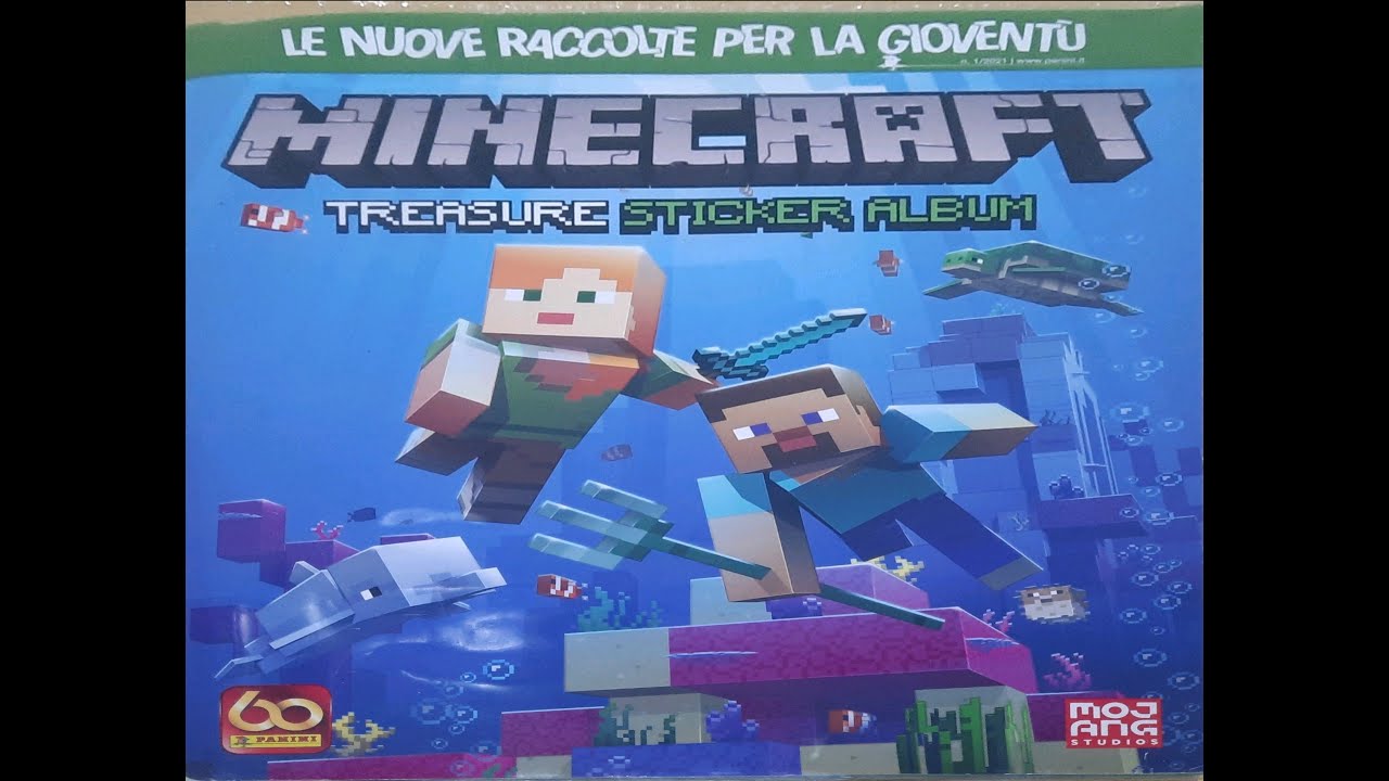 Panini 2021 COMPLETE Minecraft sticker album review. - YouTube