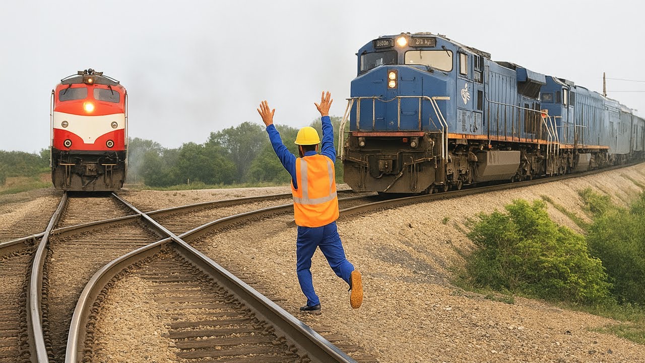 Biggest Train Collisions and Mistakes Caught On Camera ! - YouTube