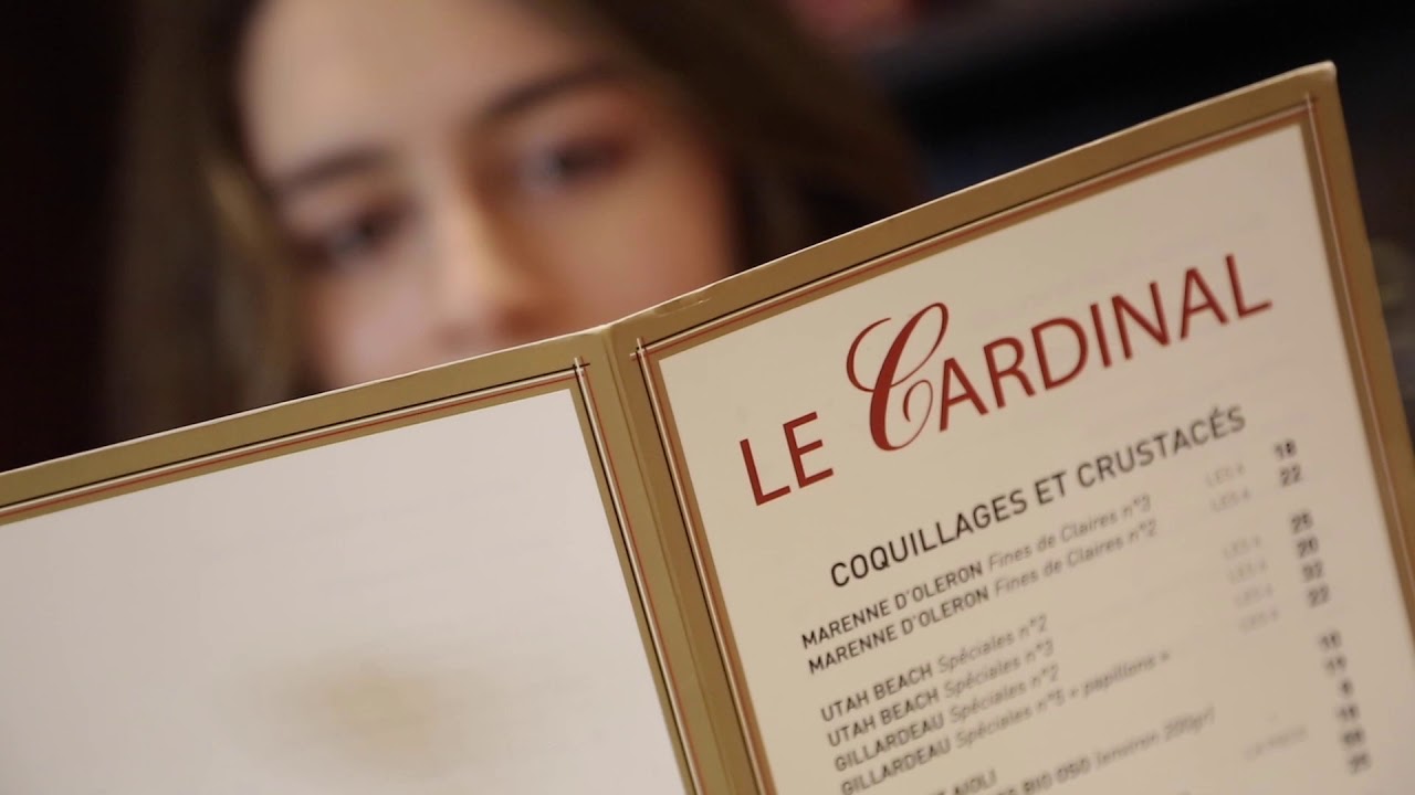Bienvenue au Cardinal - Restaurant à Paris (16) - YouTube