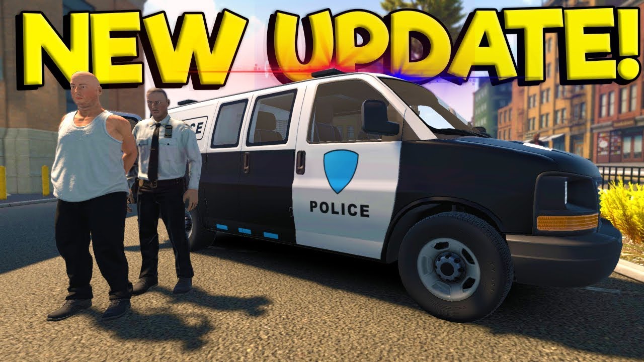 Police Ambush at Court House & New Police Van! - Flashing Lights ...