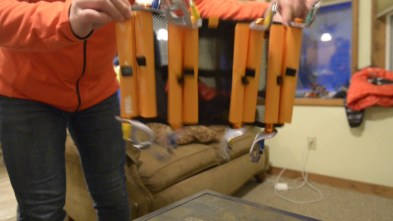 Petzl Octo Ice Screw Holder - YouTube