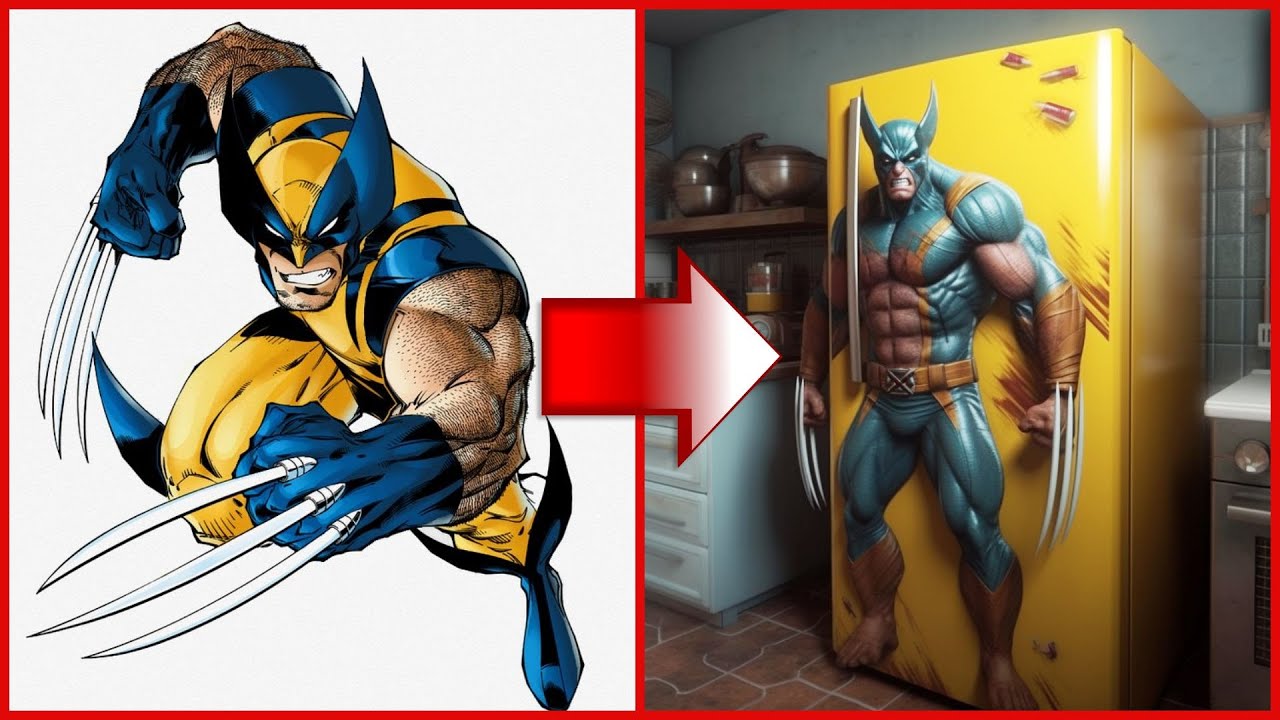 SUPERHEROES as FRIDGES 💥 All Characters (Marvel & DC) - YouTube