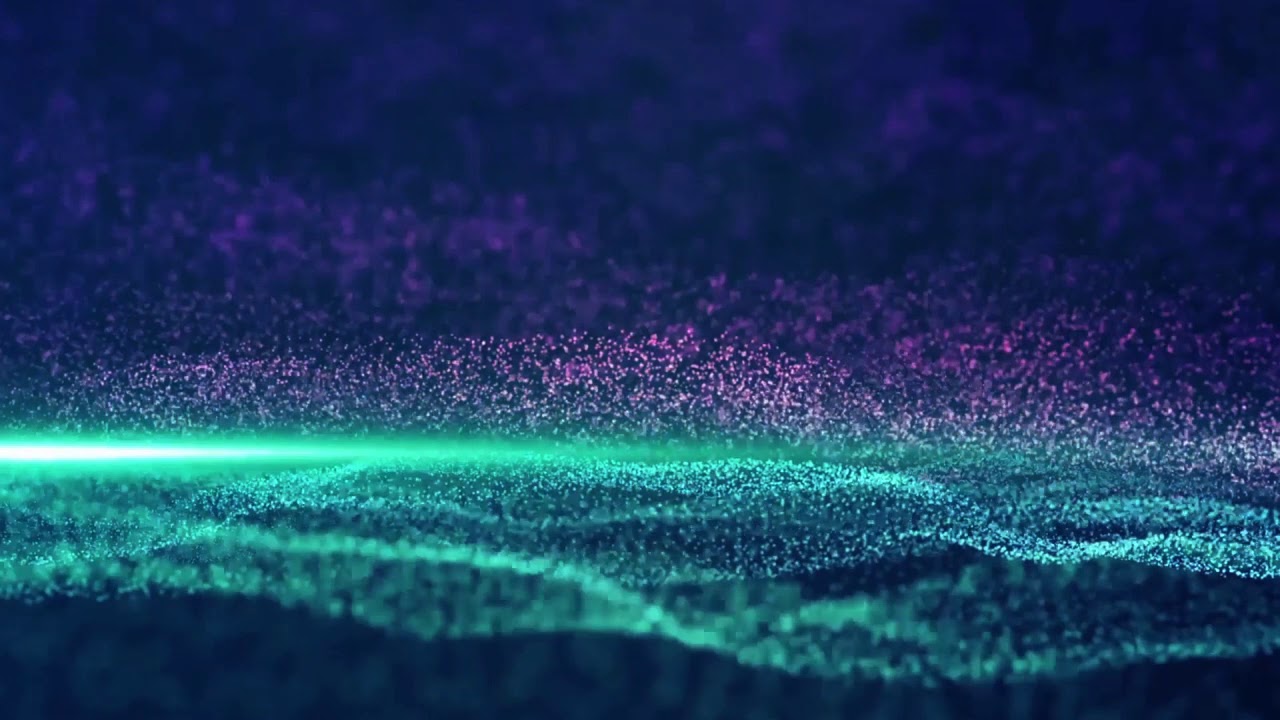 Relaxing Colorful particles Ocean Sensory Visual Therapy | Relaxing ...