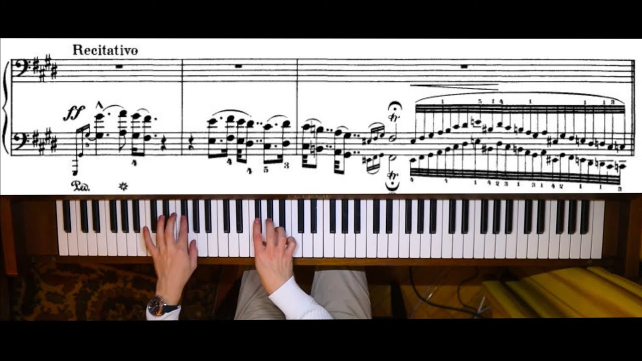 Liszt - Hungarian rhapsody No. 1. [Beginning part] - YouTube