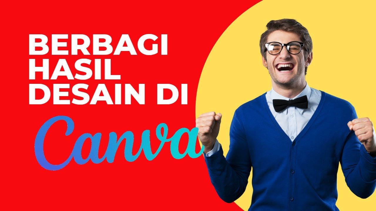 Cara Berbagi Hasil Desain di Canva / Tamplate Canva - YouTube