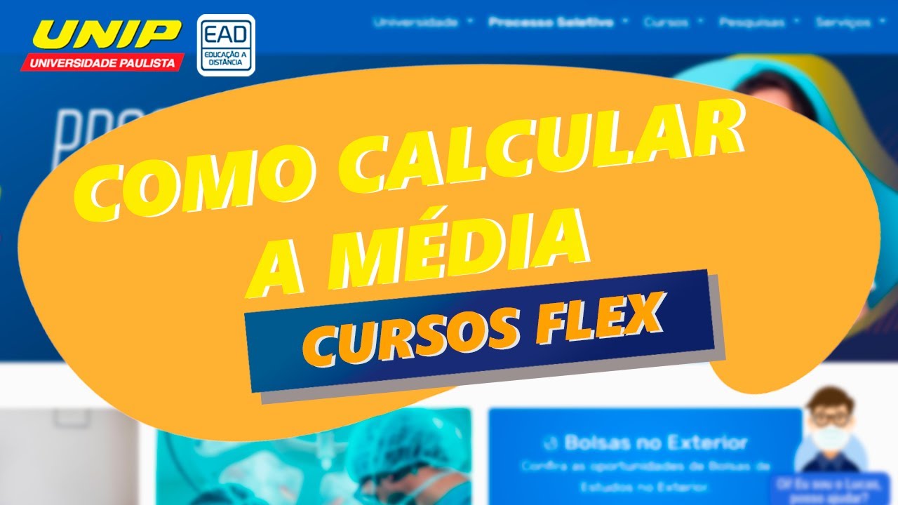 COMO CALCULAR A SUA MÉDIA - CURSOS FLEX - YouTube