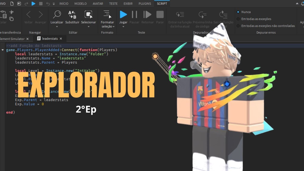 Aprendendo a Programar Roblox Studio Iniciantes: Explorador - YouTube