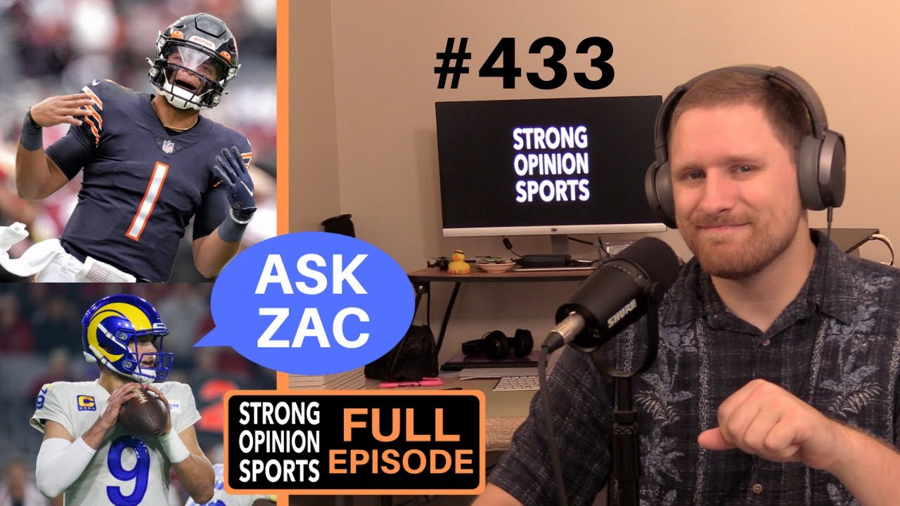 #433 Monday & Tuesday Football Games plus Ask Zac - YouTube