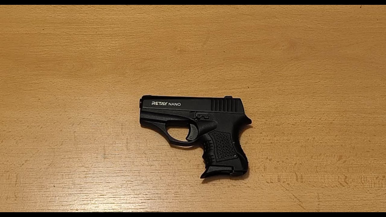 Retay Nano 8mm PAK, plynová pistole. - YouTube