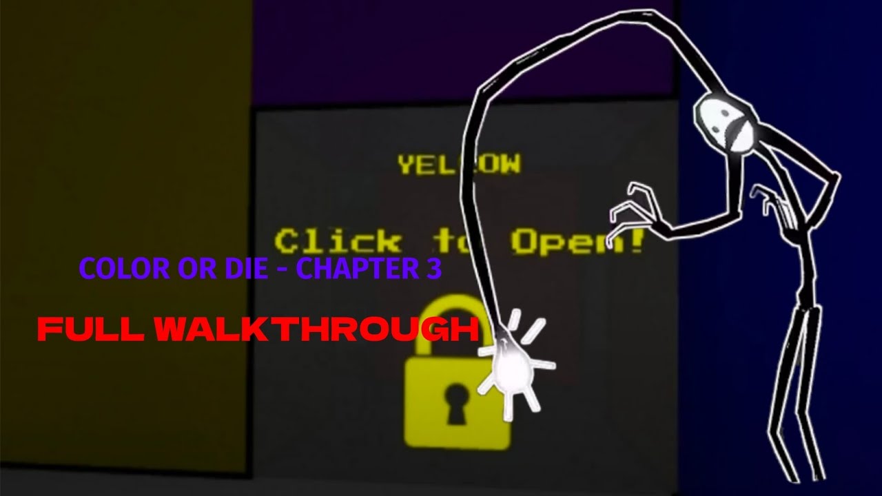 Color or die - Chapter 3 | Full walkthrough | No deaths | No commentary ...