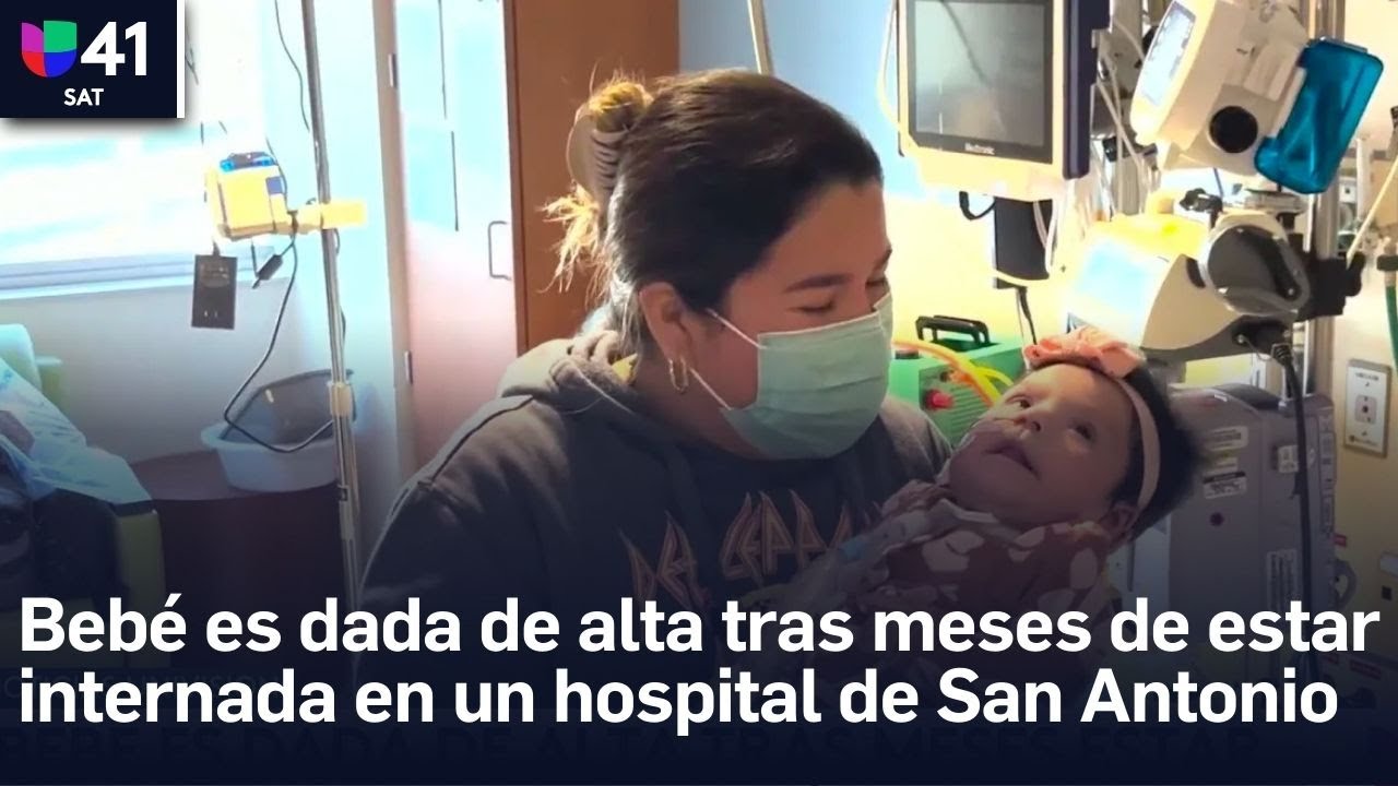 Bebé es dada de alta tras meses de permanecer internada por una ...