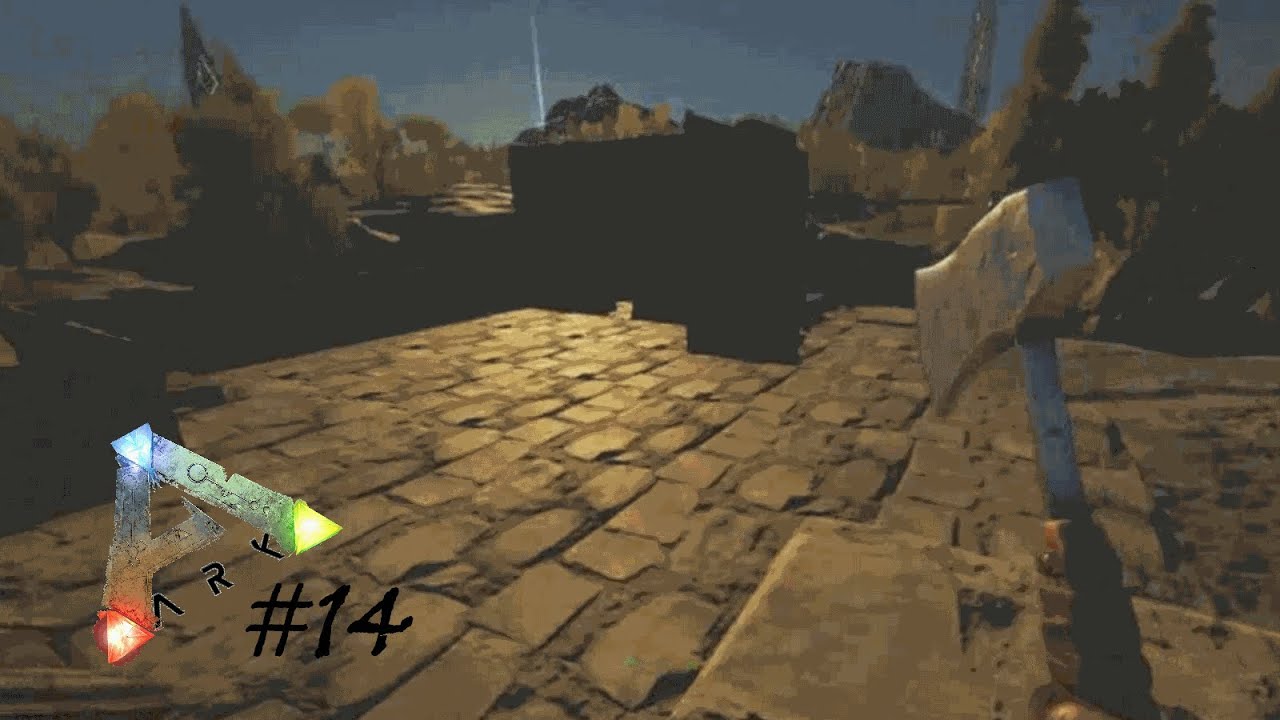 ARK: Survival Evolved (Gameplay) E14 - Taming a Mammoth & New Base ...