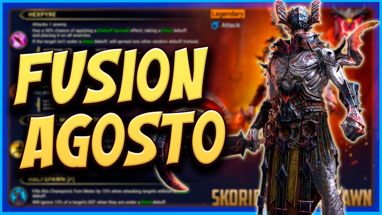 SKORID el SEMIENGENDRO🗡️: La fusión de AGOSTO llega el DIA 1!【 RAID ...