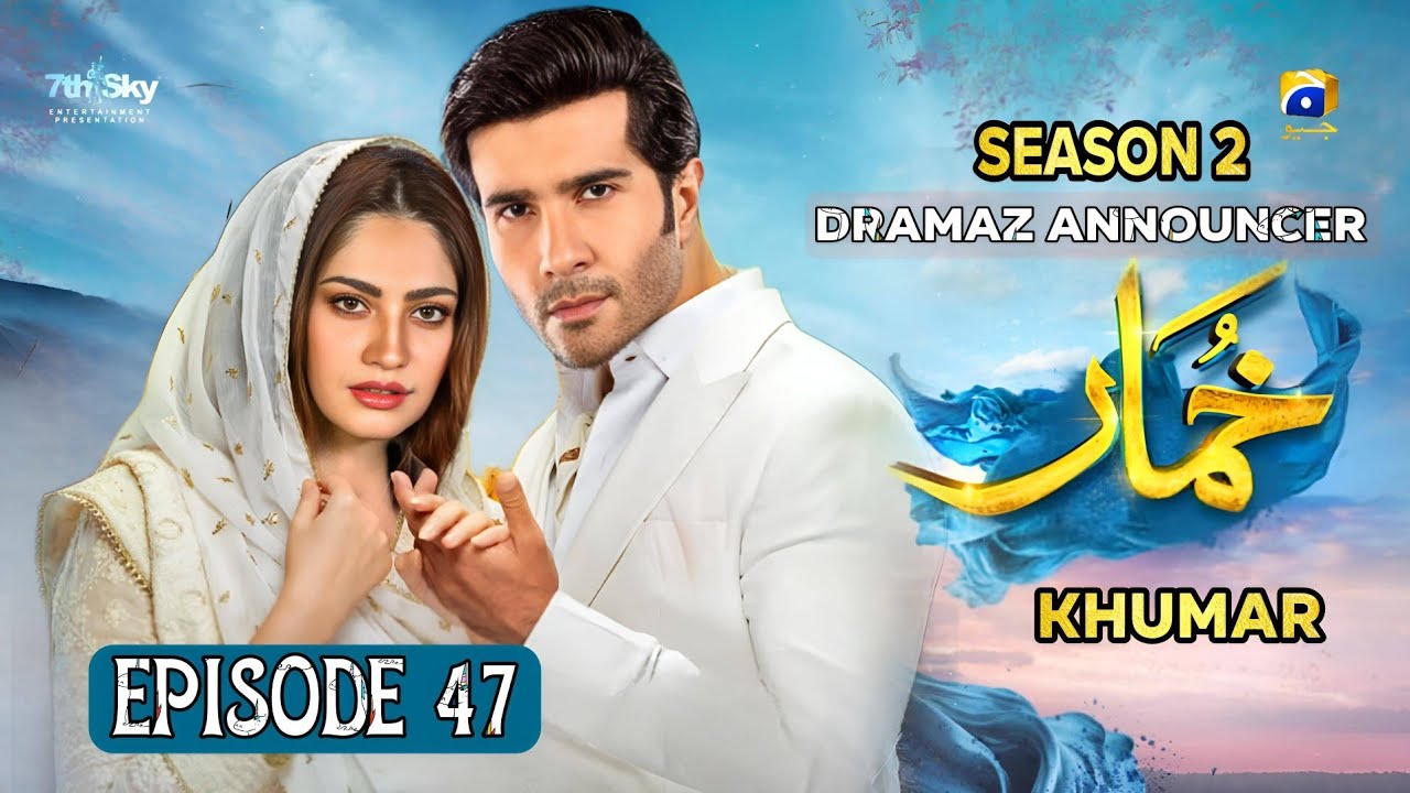 Khumar Episode 47 - Season 2 - Feroze Khan - Neelam Muneer - Aagha ...