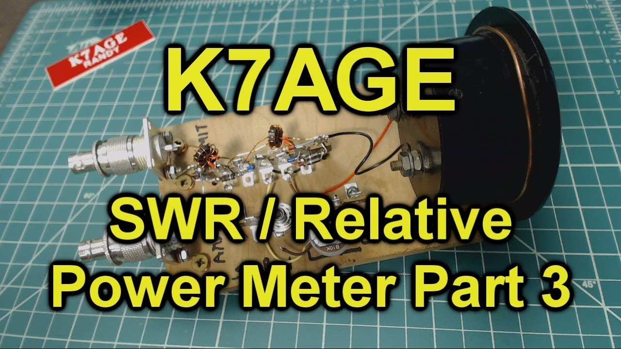 How To Build An SWR / Relative Power Bridge - Part 3 - YouTube