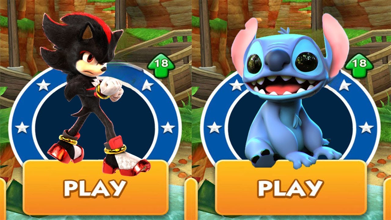 Shadow The Hedgehog vs Stitch Run vs All Bosses Zazz Eggman - Sonic ...