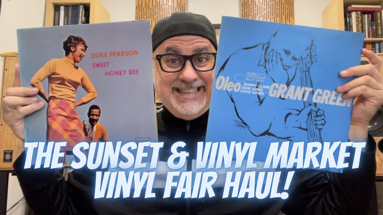 The Sunset & Vinyl Market Vinyl Fair Haul! - YouTube