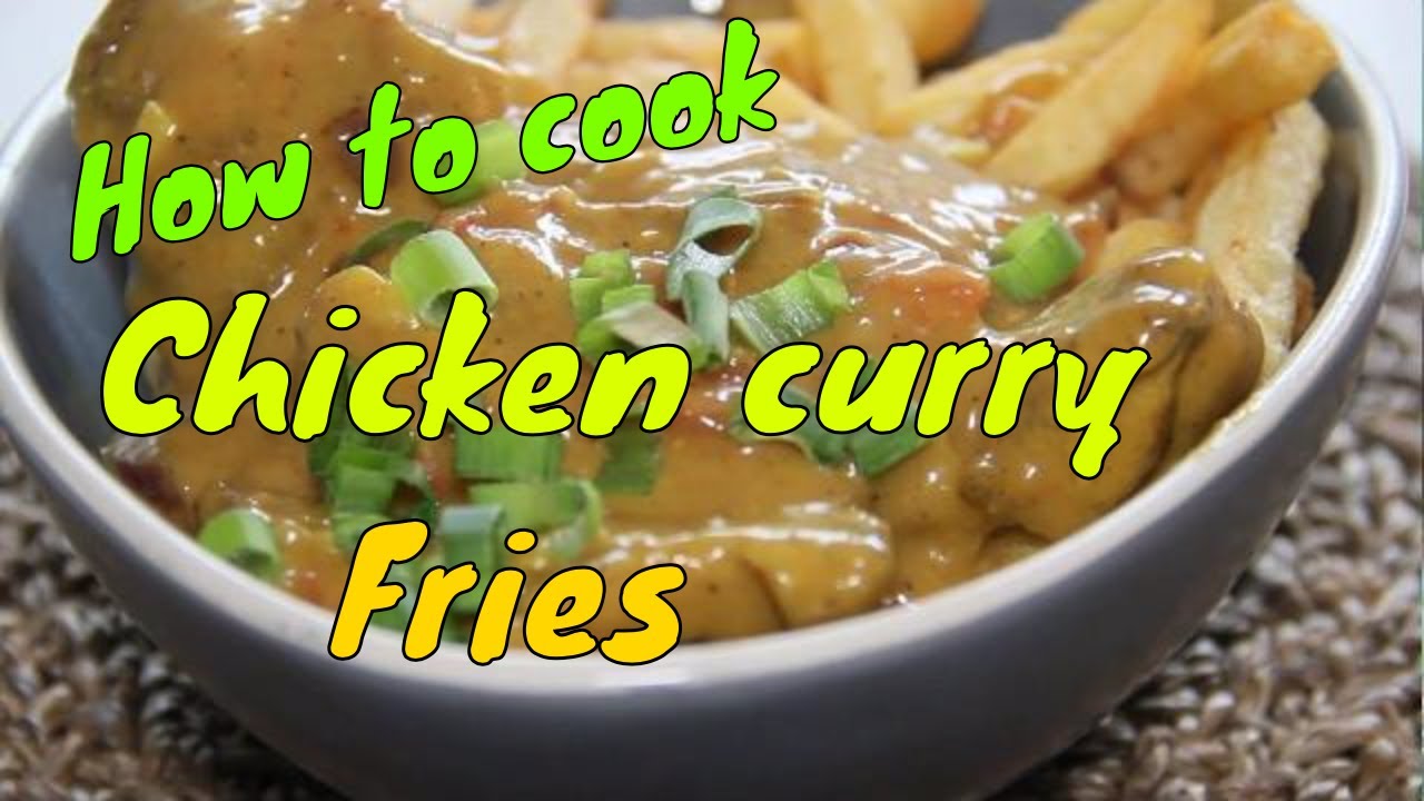 Chicken curry with fries by Belgian Asawa - YouTube