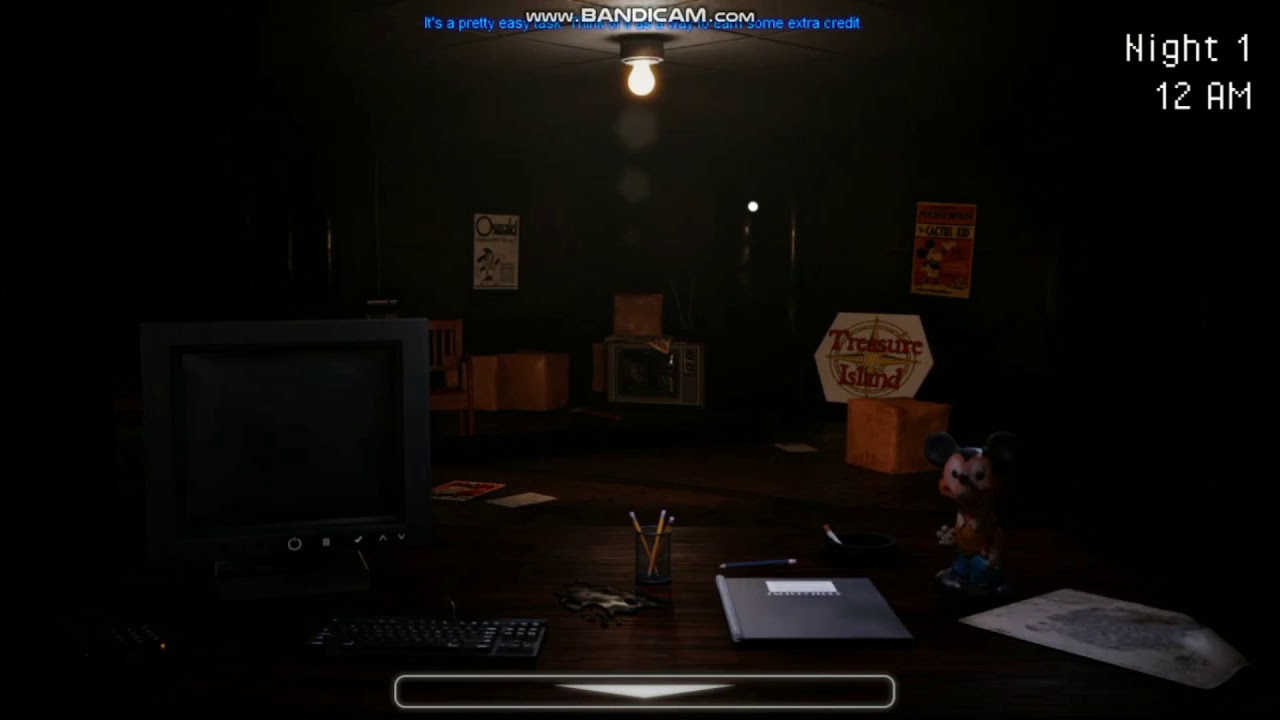 Fnati Greg Easter Egg + P.N Mickey Secret Screen - YouTube