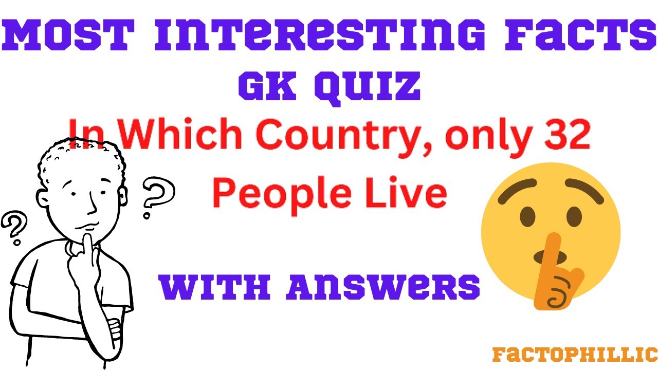 Most Amazing and Interesting GK Questions and Facts | Factophillic ...