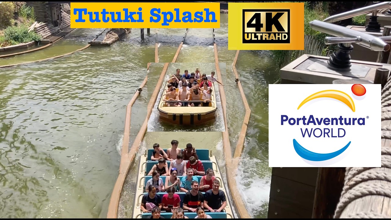 Tutuki Splash in 4K - Portaventura - YouTube
