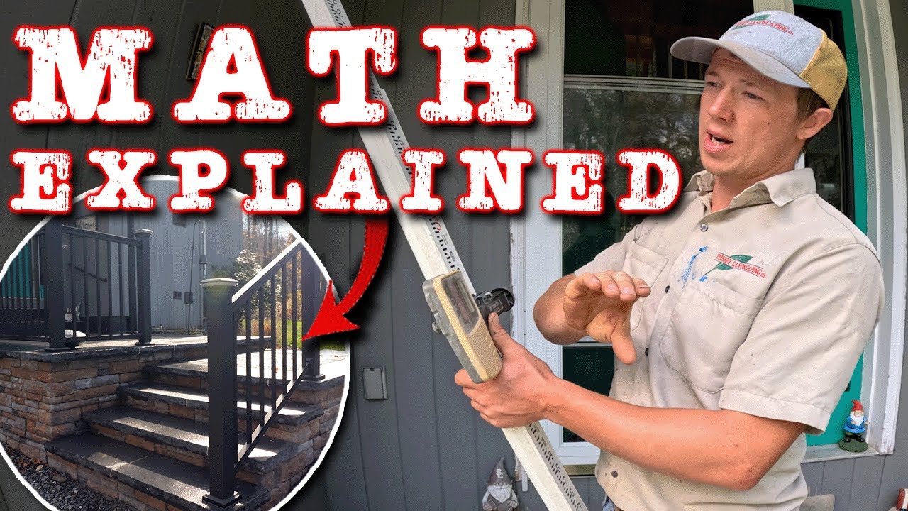 Building a Raised Stoop: Calculating Excavation - YouTube