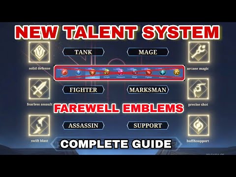 HOW TO USE TALENT SYSTEM IN MLBB - YouTube