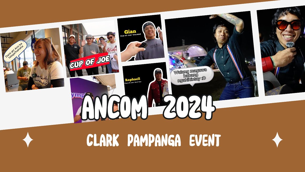 Clark Pampanga Event | ANCOM 2024 | Edralins - YouTube