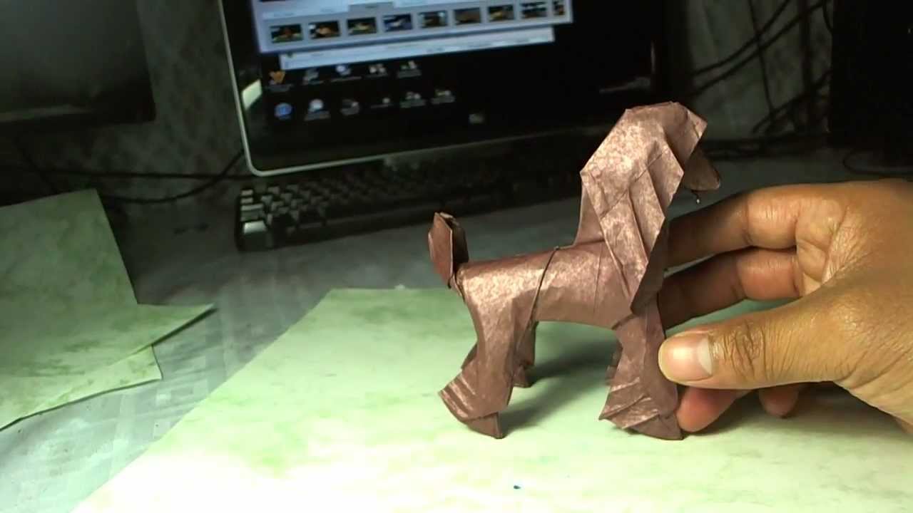 Origami Poodle Seiji Nishikawa - YouTube