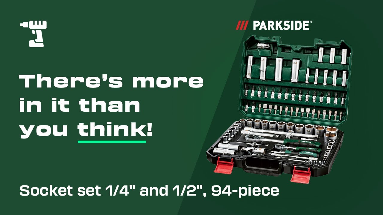 PARKSIDE’s 94-Piece Wrench Set in the #ToolTalk - YouTube
