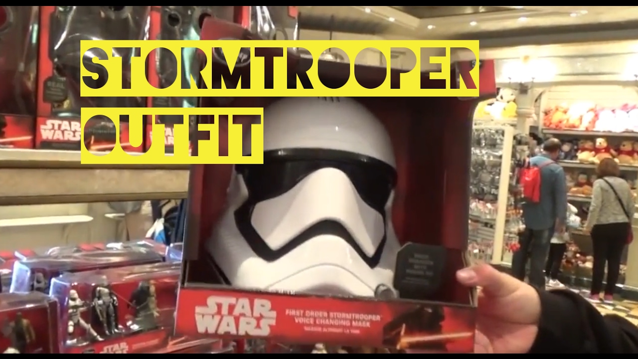 Disneyland Paris Stormtrooper Outfit Star Wars Merchandise DisneyOpa ...