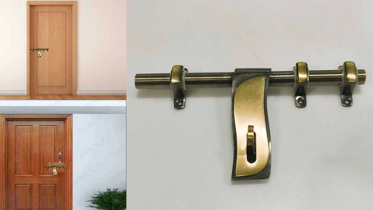 Brass Aldrop Design | Brass Aldrop for main Door | Aldrop Brass Set For ...