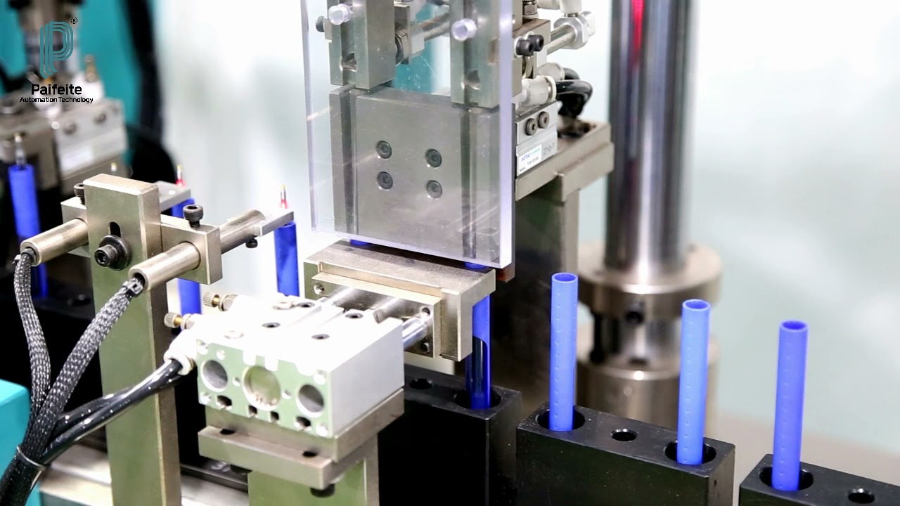 Automatic click pen assembly machine 097 - YouTube