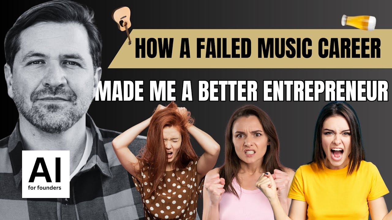 How a failed music career made me a better entrepreneur - YouTube