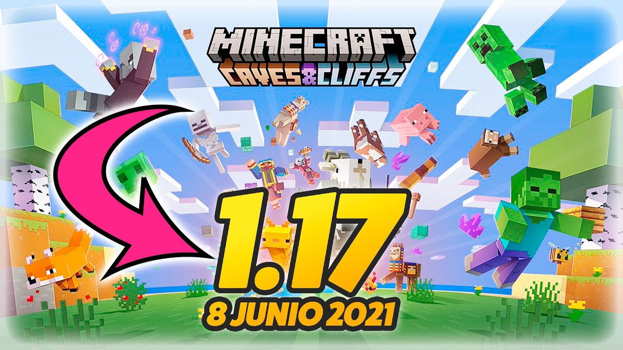 Minecraft 1.17 Qué incluye y qué no (JAVA y BEDROCK) - YouTube