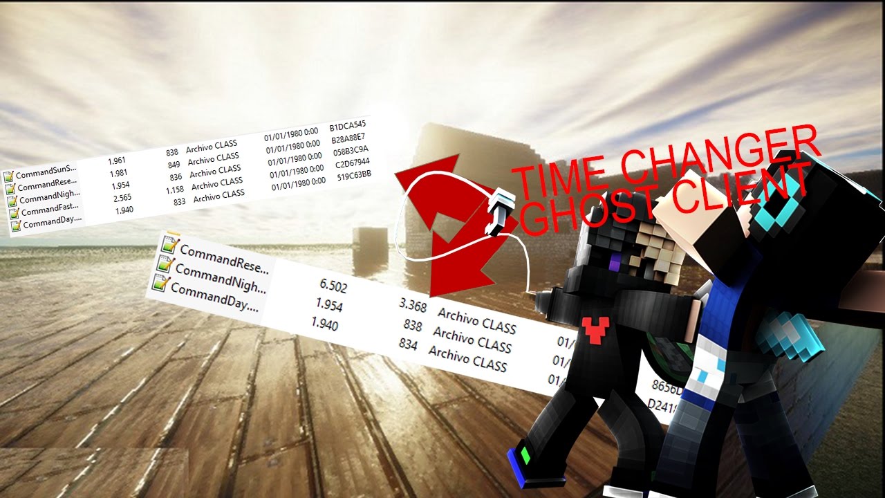 Como ENCONTRAR el GHOST CLIENT del TIMECHANGER + DESMINTIENDO TEORÍAS ...