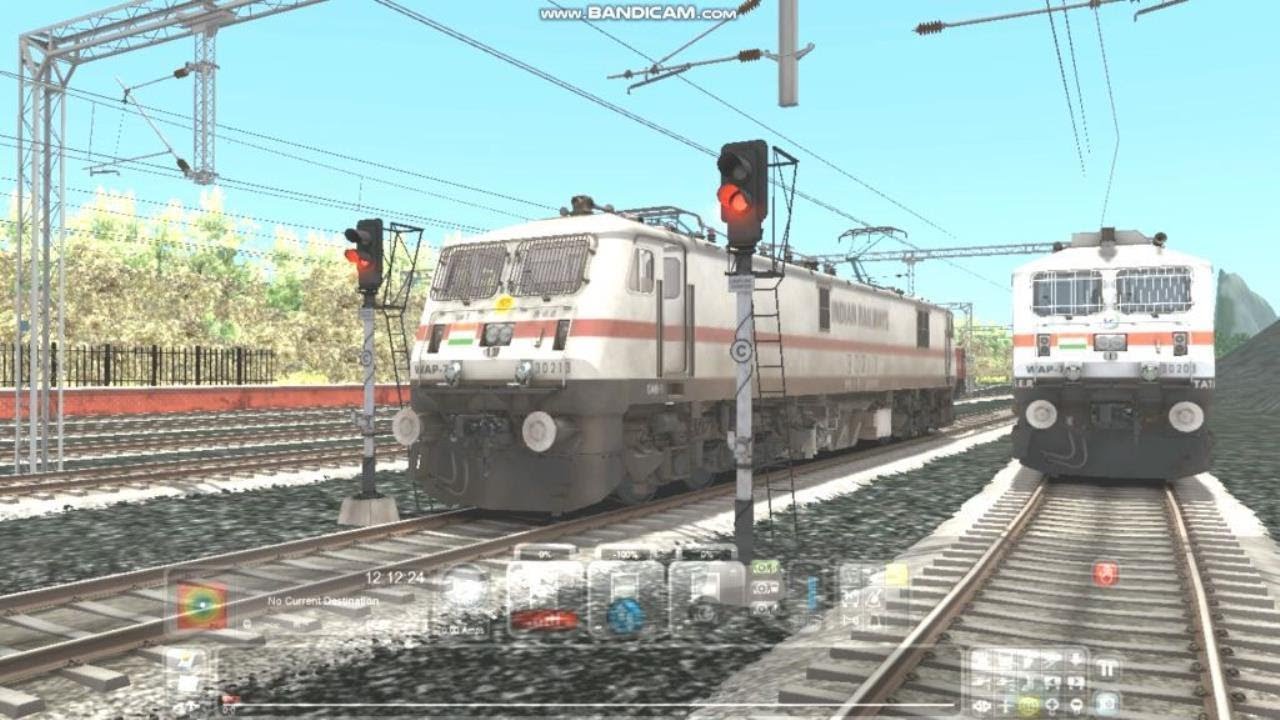 WAP 7 Engine Start || TRAIN SIMULATOR 2021 - YouTube