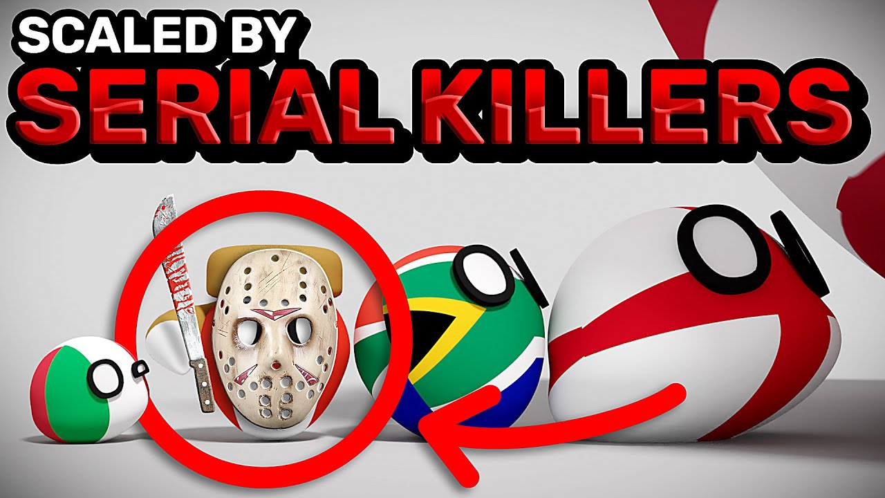 COUNTRIES SCALED BY SERIAL KILLERS | Countryballs Animation - YouTube