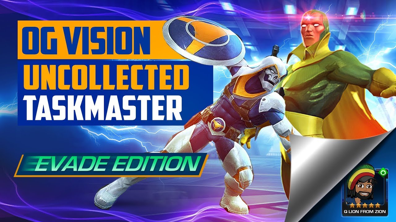 OG Vision vs Uncollected Taskmaster (Evade Edition) - MCOC - YouTube