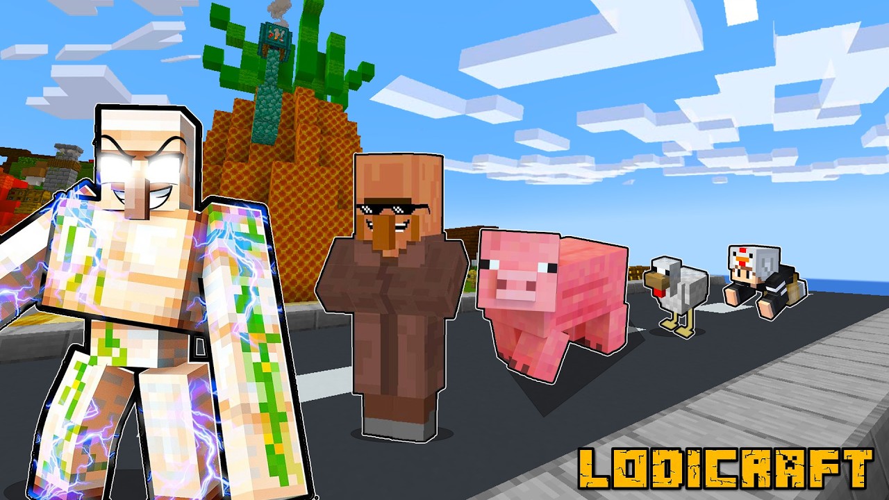 Minecraft, But You Can Evolve As A MOBS! - YouTube