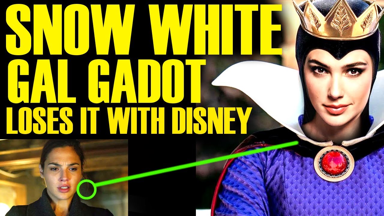 SNOW WHITE! GAL GADOT LOSES IT WITH DISNEY AS THEY DO THE UNTHINKABLE ...