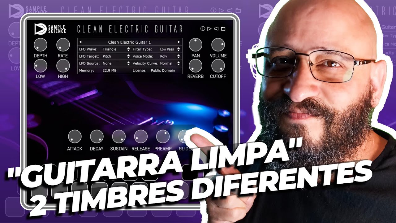 "VST de Guitarra" / Clean Eletric Guitar / #ProduçãoMusicalFácil - YouTube