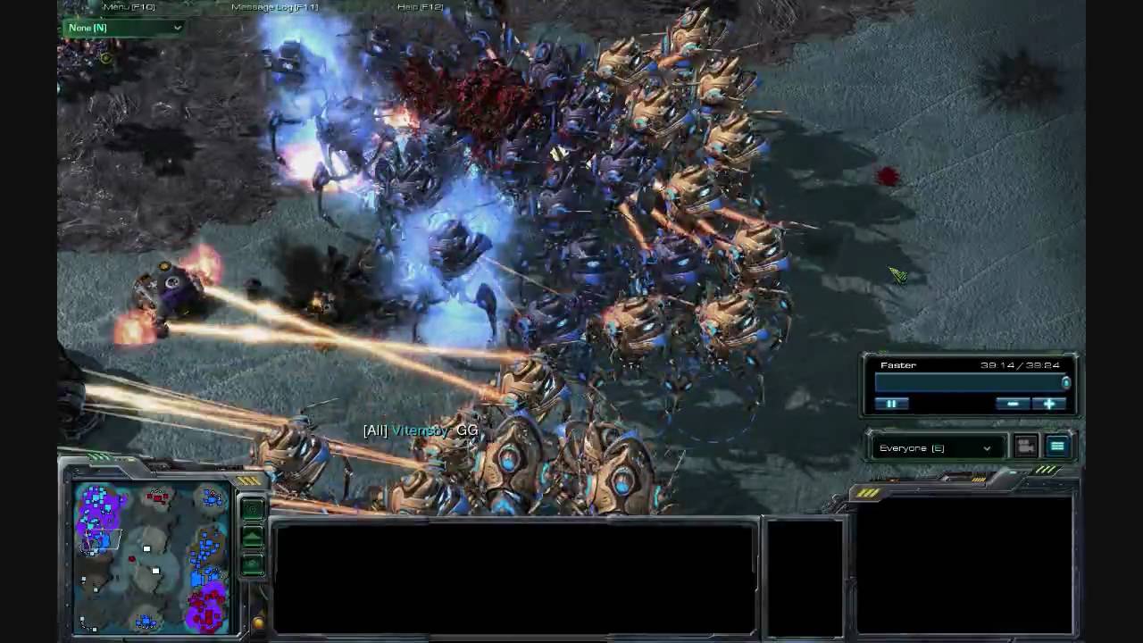 SC2 Zerg Strategy - Colossus Sentry vs Ultralisk Hydralisk - Starcraft ...