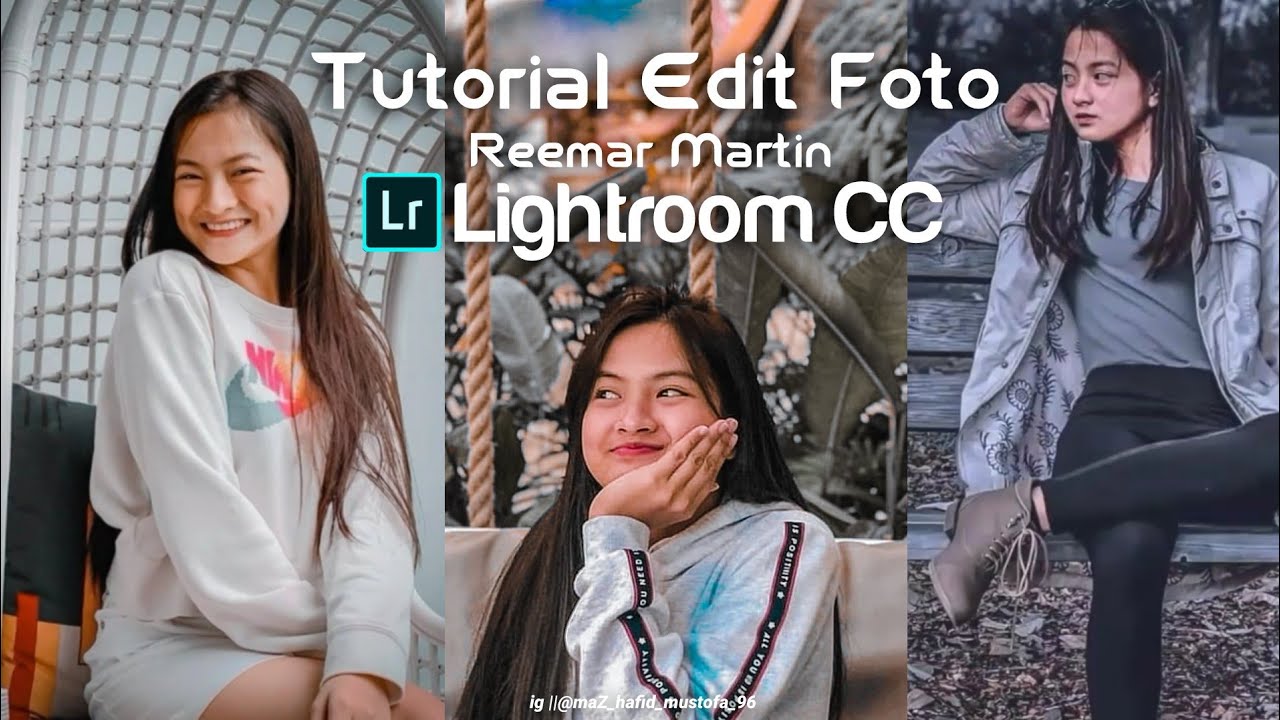 Tutorial Edit Foto Reemar Martin | Lightroom CC Mobile - YouTube